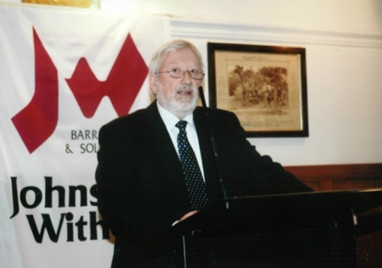 Farewell to Brian Withers AM – Johnston Withers Lawyers